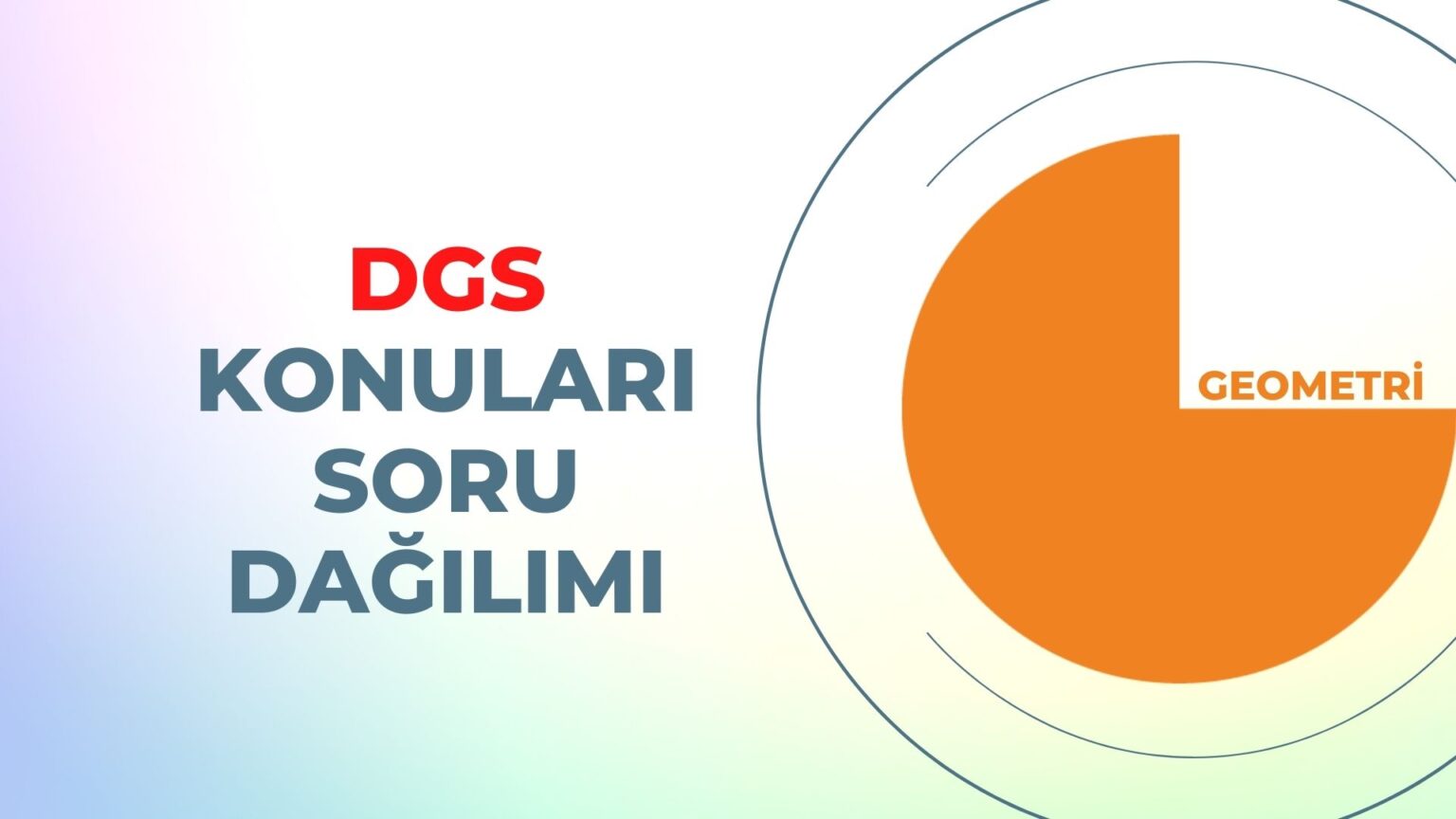 DGS Konuları ve Soru Dağılımı 2025 + PDF - Kazanabilirsin